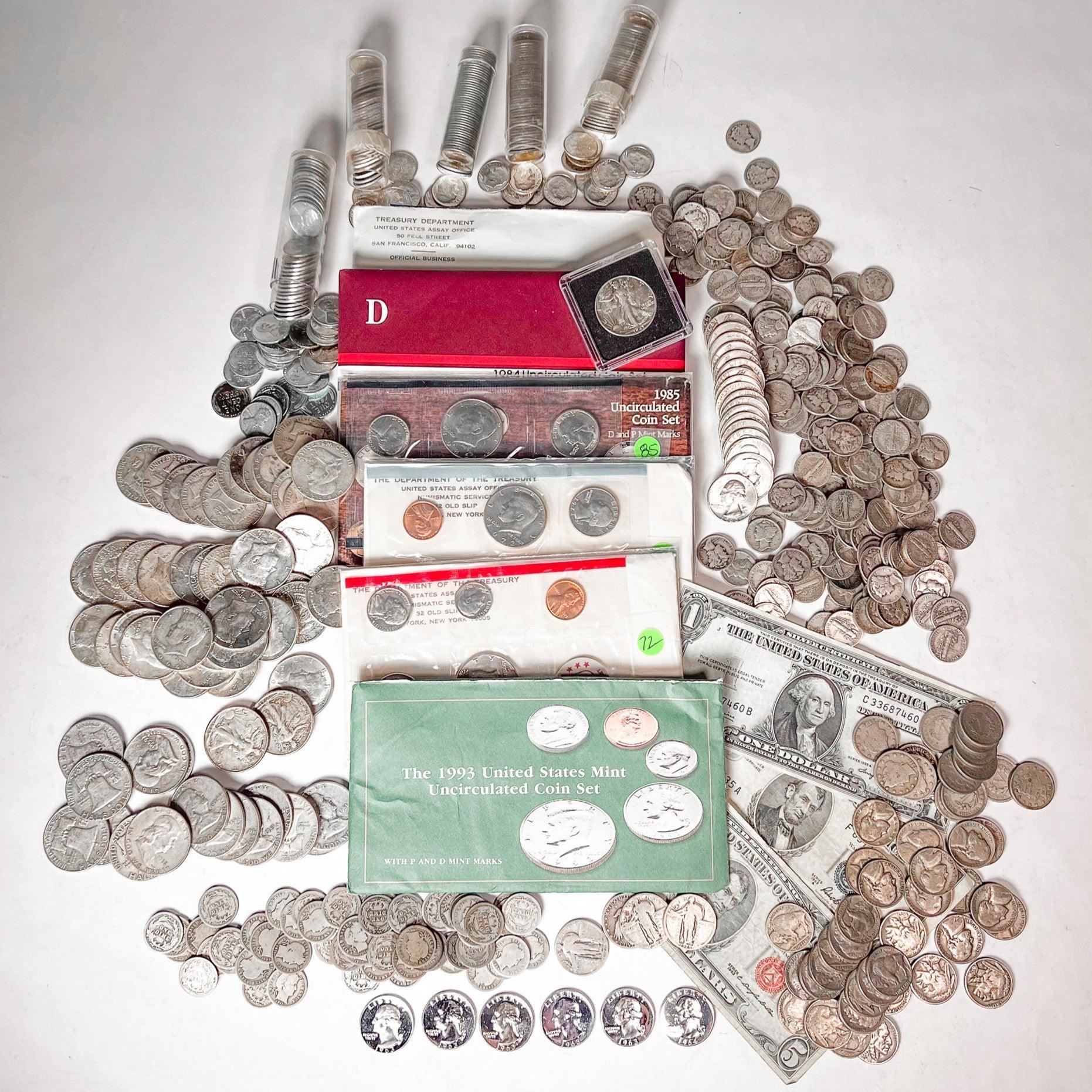 Mint Set U.S. Coin Mixed Lot | Vintage Coin Estate Sale Liquidation ...