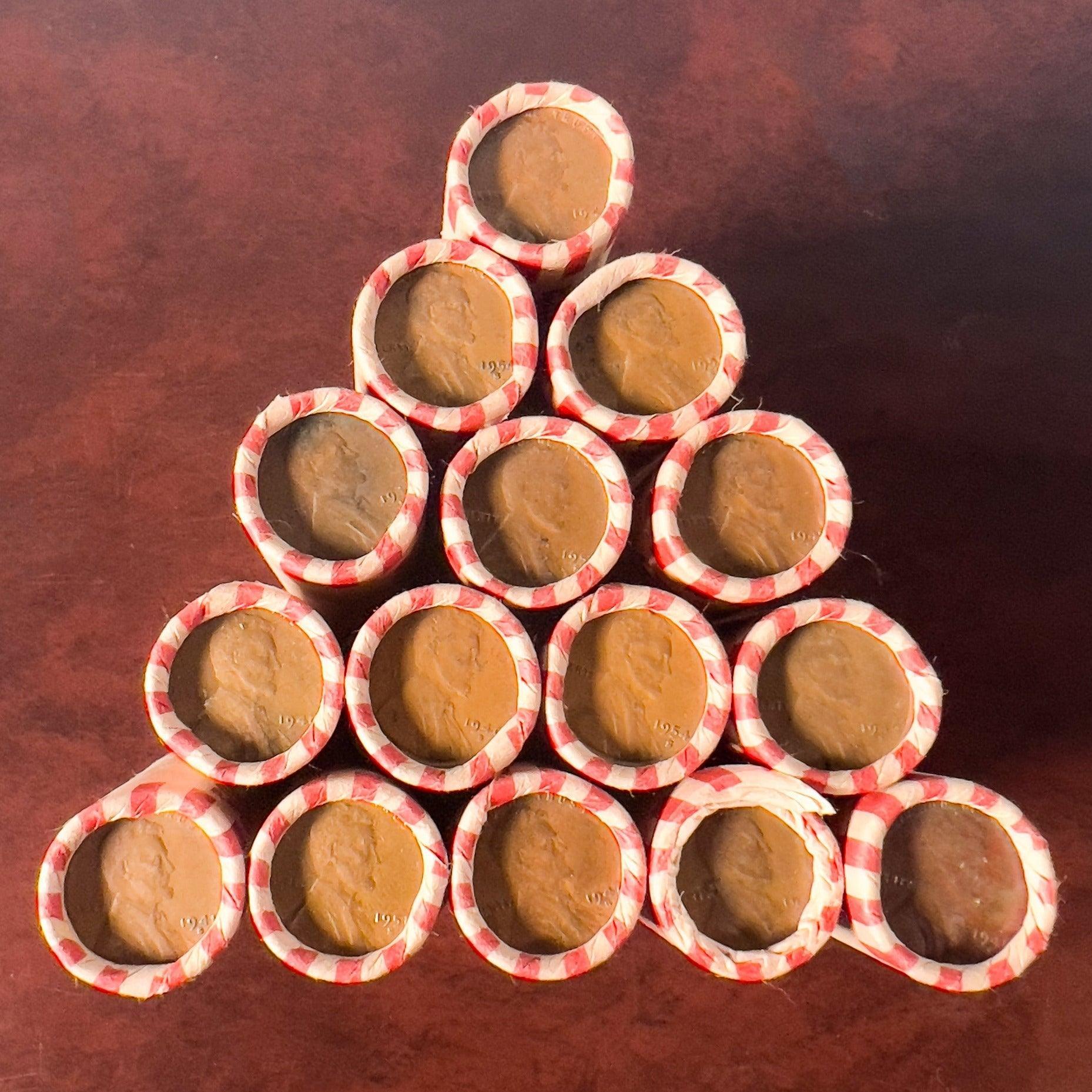 S-mint Wheat Penny Rolls Unsearched 1909-1958 Mint Mark – Midwest ...